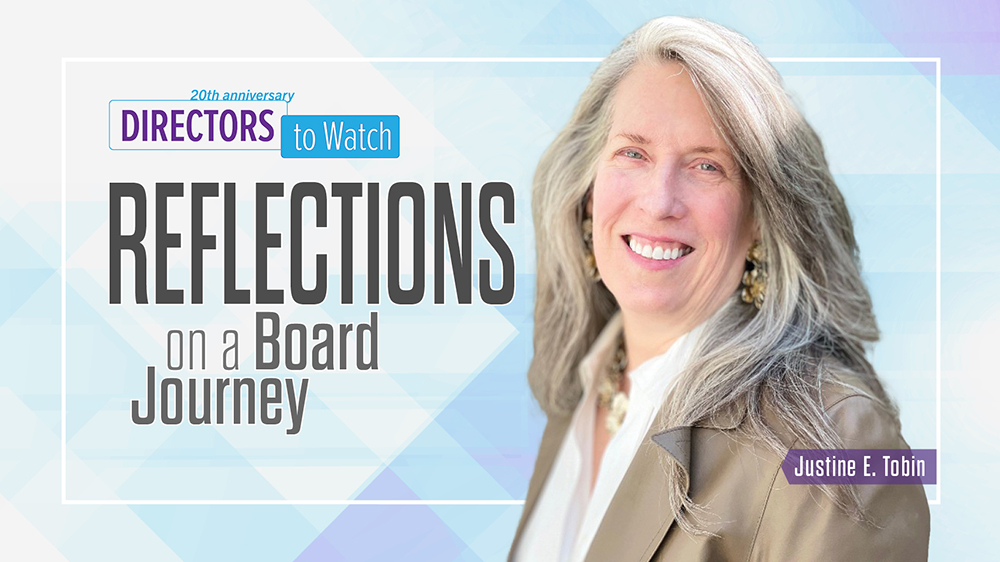 Reflections on a Board Journey: Justine Tobin - Private Company Director