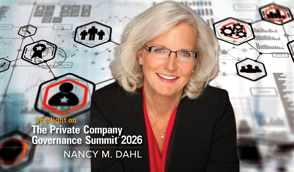Spotlight on PCGS 2026: Nancy M. Dahl - Private Company Director